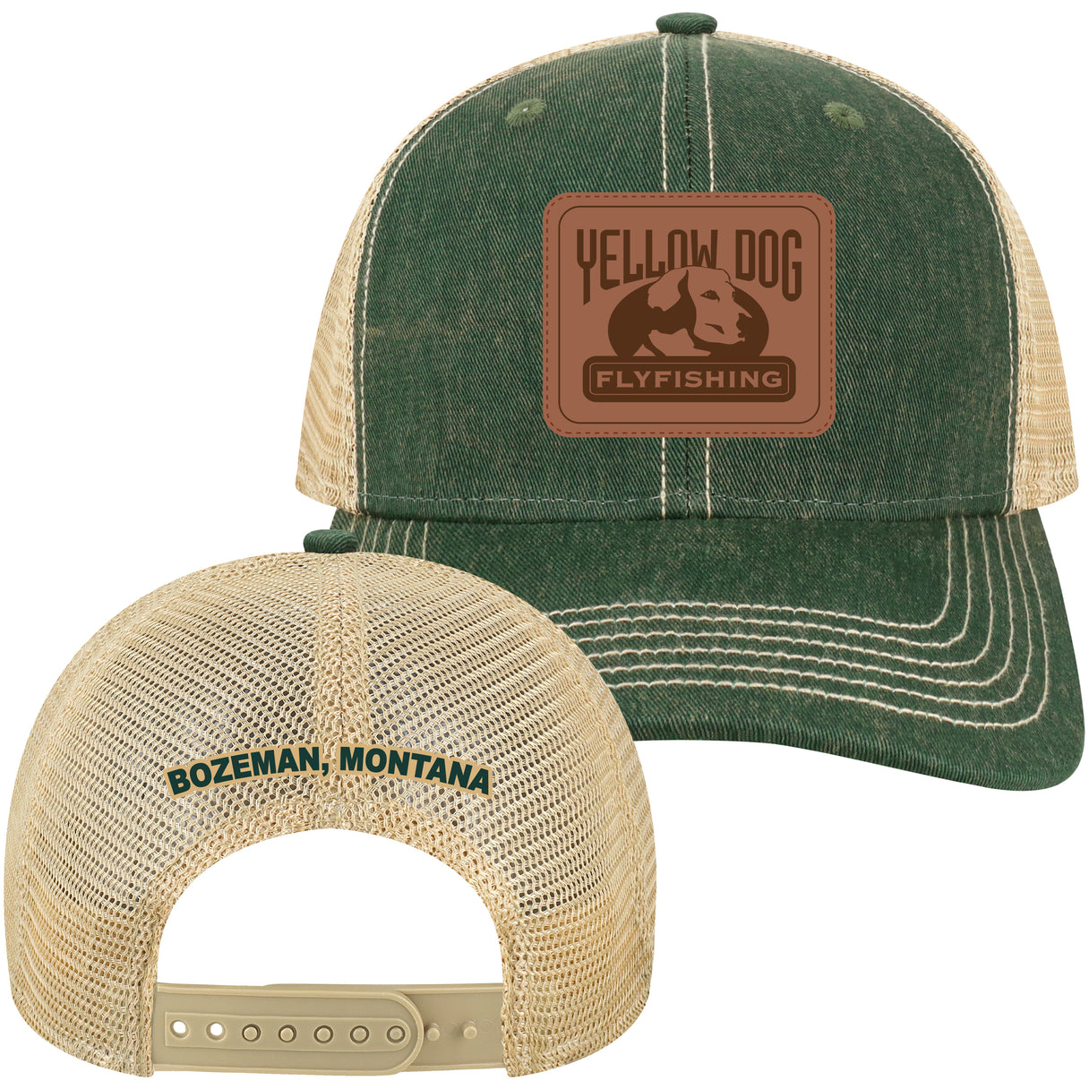 Yellow Dog MidPro Trucker - Green | Yellow Dog Flyfishing